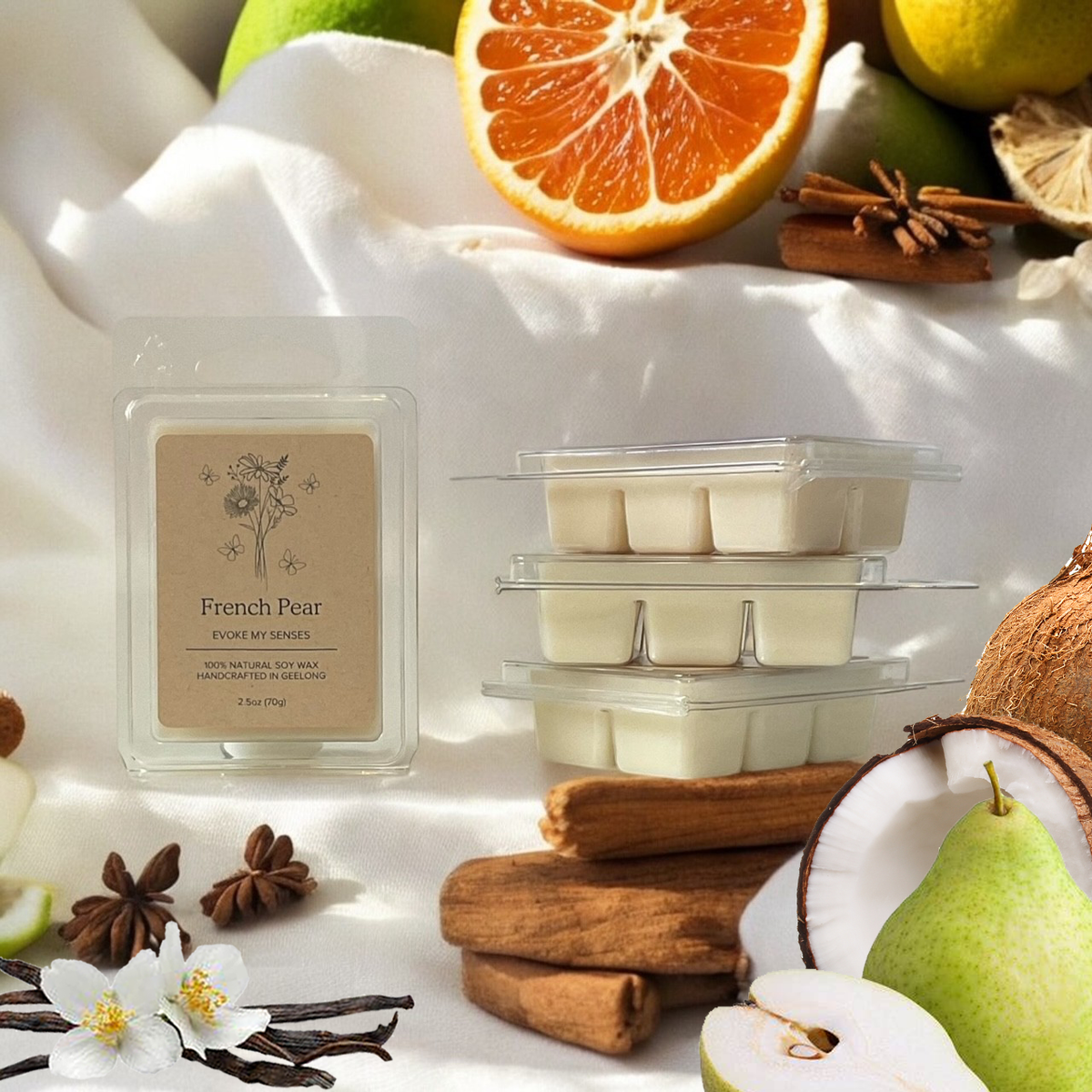 French Pear Wax Melts – evoke.my.senses