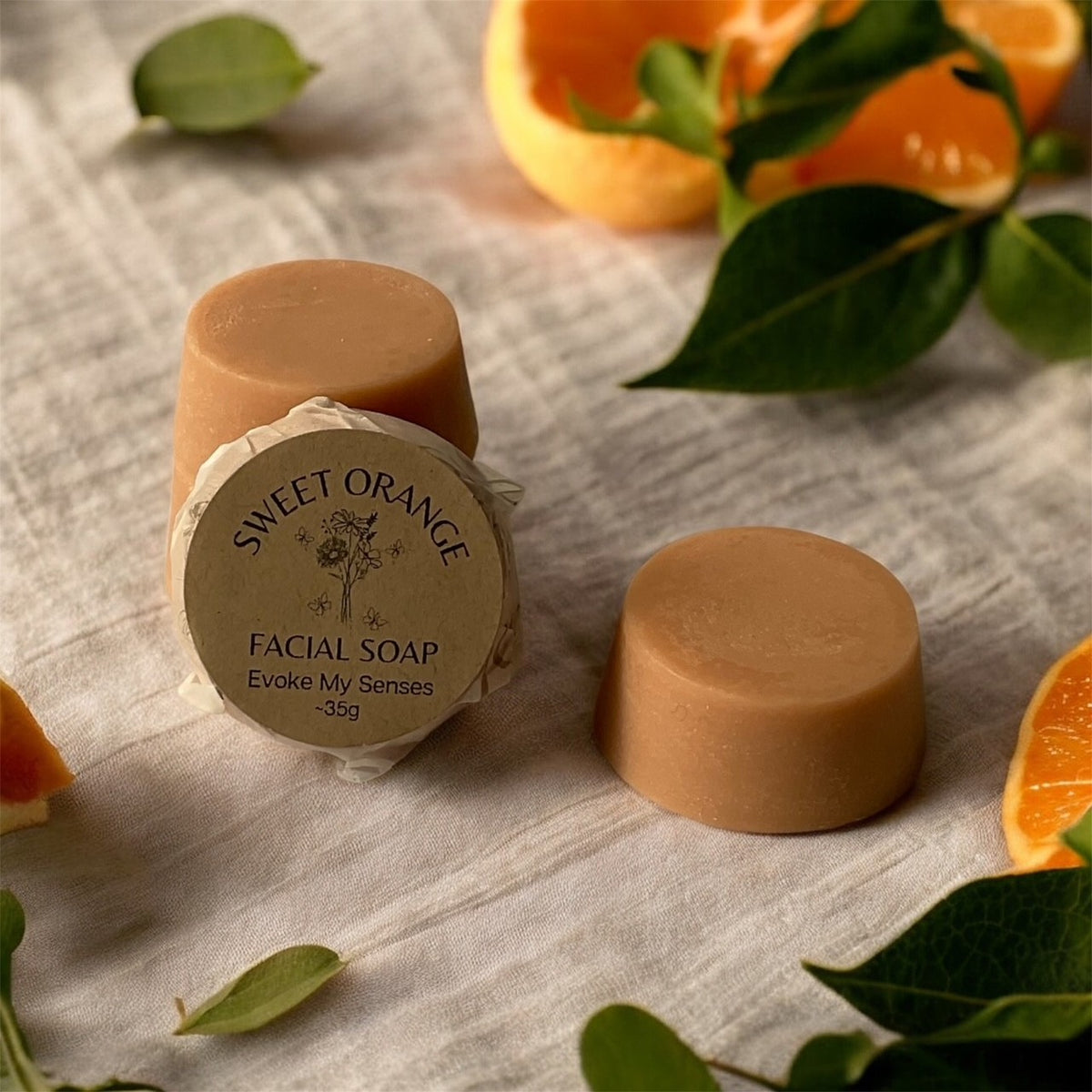Facial Soap Sweet Orange – evoke.my.senses